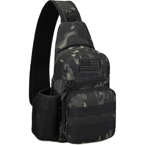Bags | Protector Plus Tactical Sling Bag Military Molle Crossbody Pack ...